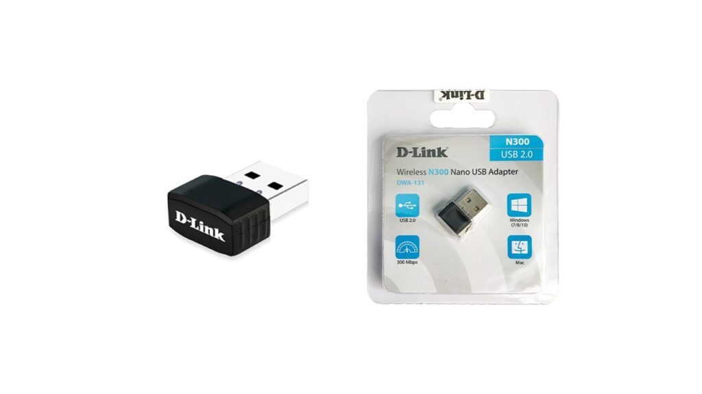 Adaptador Nano WIFI Inalámbrico USB 300Mbps D-LINK N300 DWA-131 – GR ...